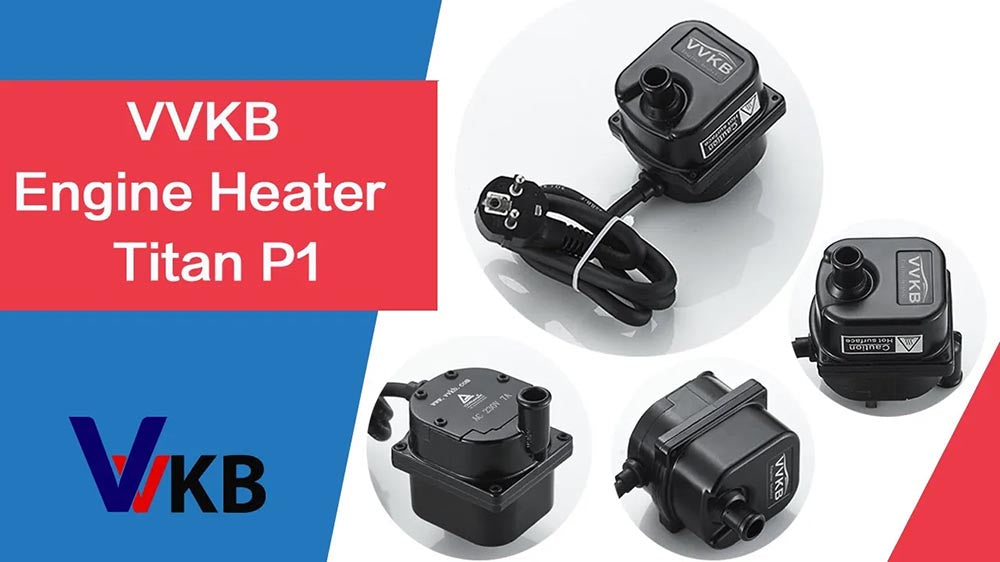 VVKB block heater Titan-P2 with pump 110V/230V engine heater – Diesel ...